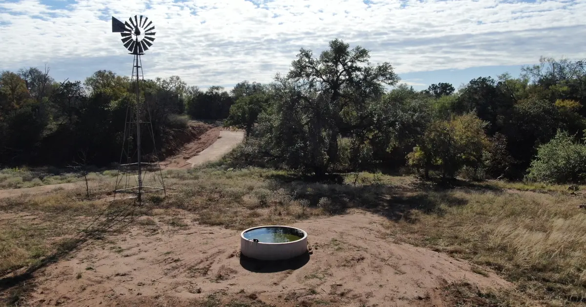 Water Trough Installation | Heart of Texas Propane